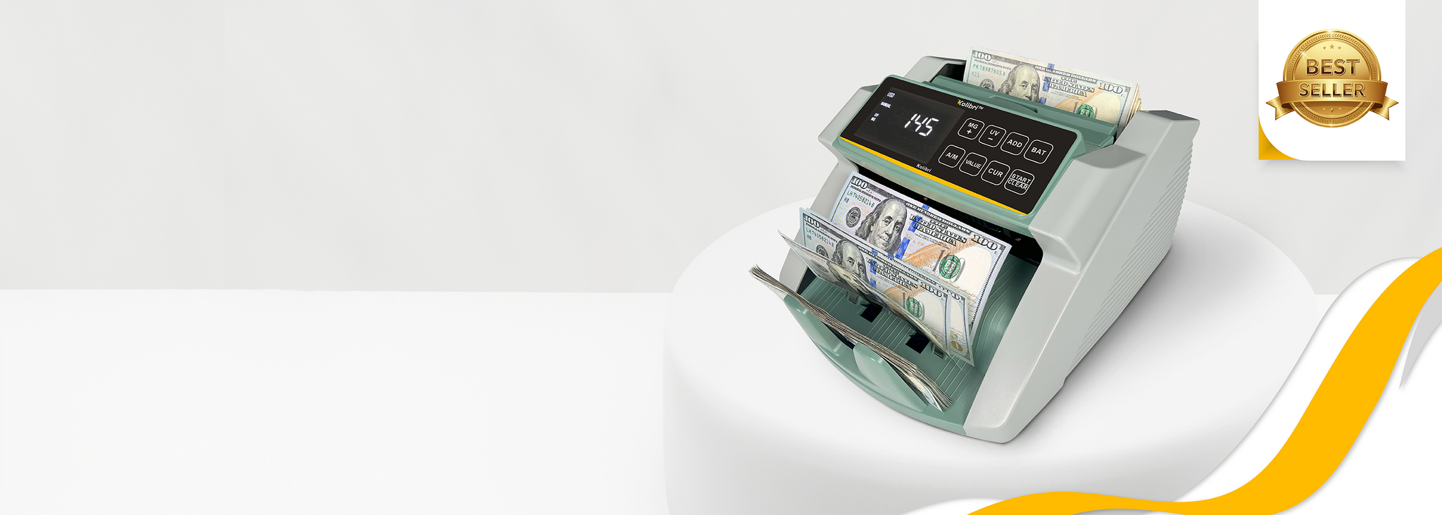 High Speed Bill Counters for Retail & Businesses | Kolibri