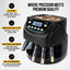 Kolibri KCS-2000 Coin Counter - Coin Sorter 2000 Coins Hopper Capacity